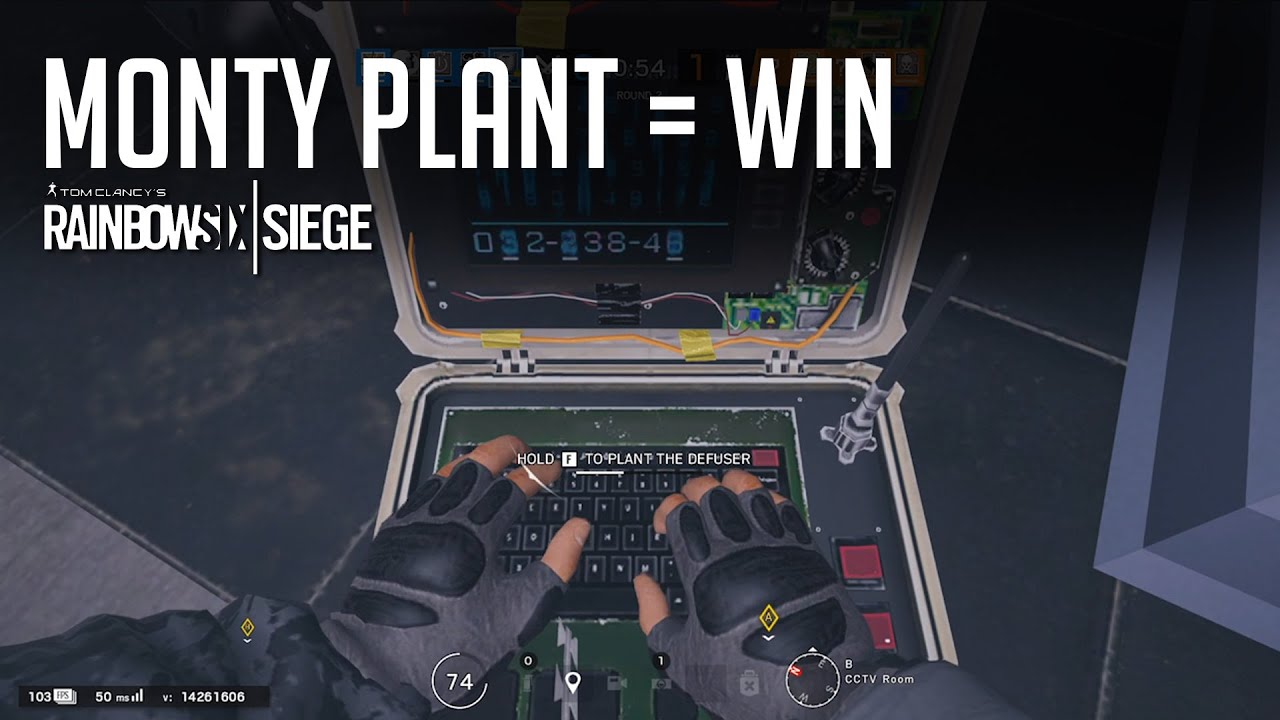 Monty Plant Win Rainbowsix Siege Highlight Youtube