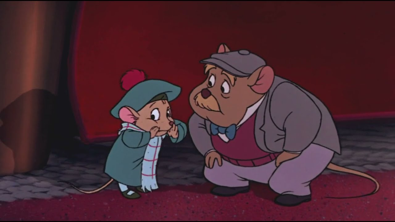 The Great Mouse Detective 1986 Meet Toby Scene Hd Youtube