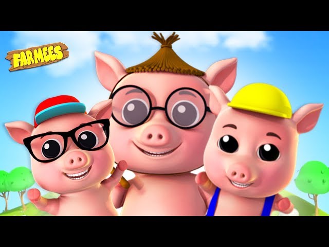 Three Little Pigs Story For Kids Nursery Rhymes Songs For Kids
