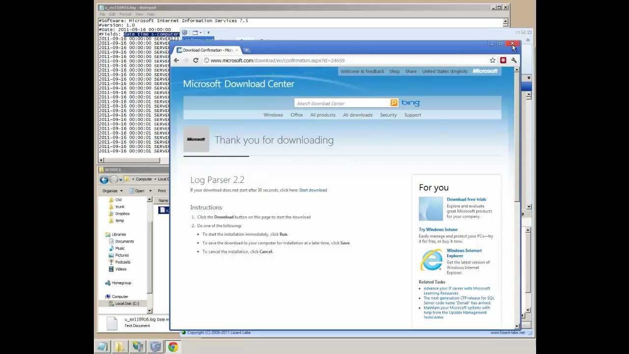 Introduction To Log Parser Week 39 Youtube