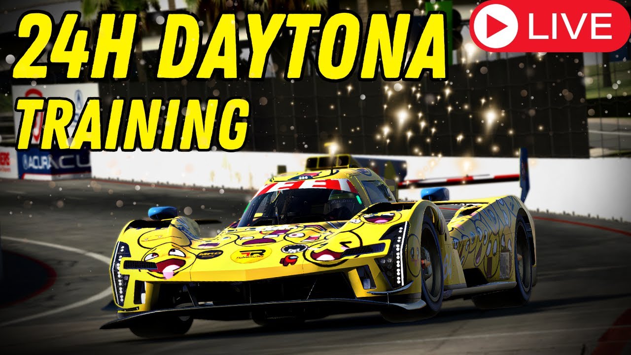 Das Training Für Das 24h Daytona Rennen Iracing Live Youtube