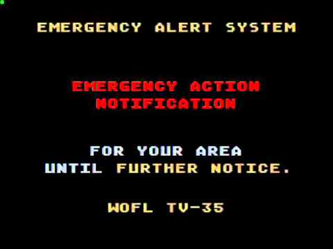 Eas Emergency Action Notification Nuclear Attack Mock Youtube