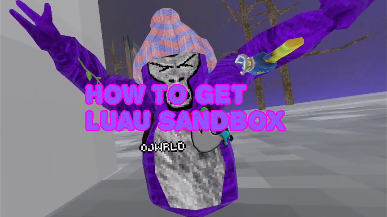 How To Get The Luau Sandbox Map In Gorilla Tag Youtube