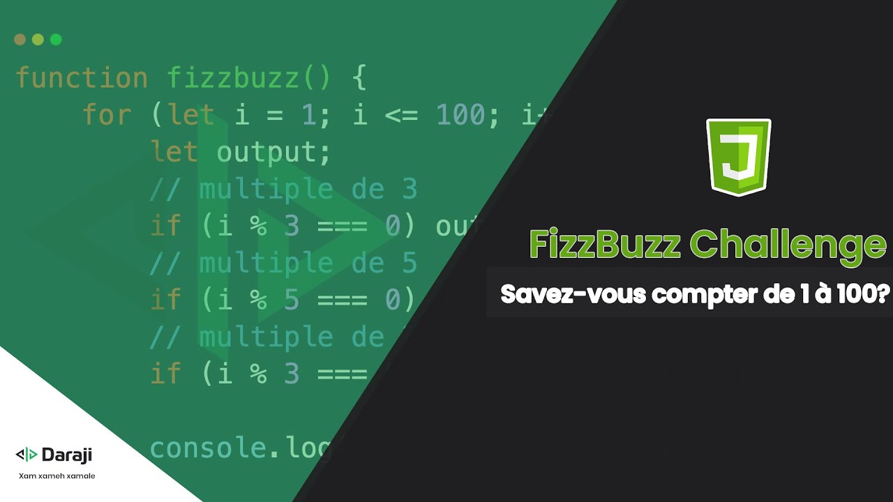 Le Fizzbuzz Challenge Youtube