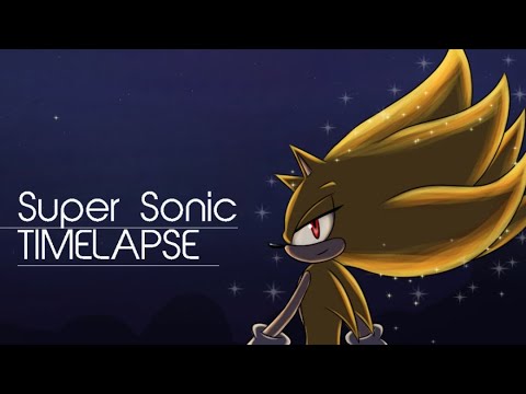 Super Sonic Art Timelapse Youtube