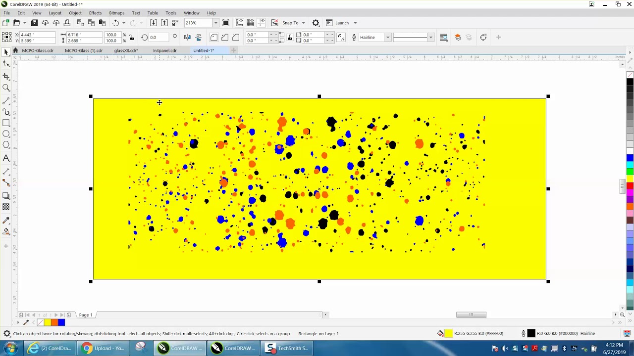 Coreldraw Tips And Tricks Create A Paint Splatter Effect