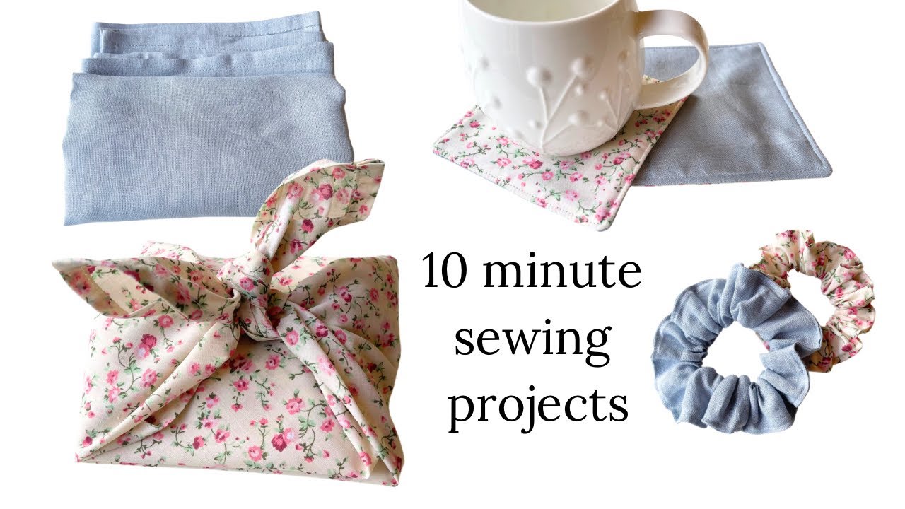 10 Minute Sewing Ideas Quick Easy Sewing Projects Perfect For