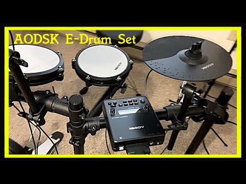 My First Electronic Drum Set Youtube