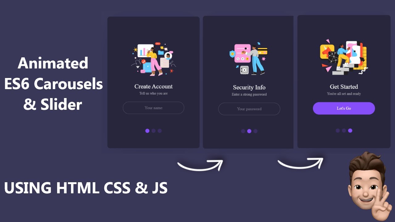 Build A Responsive Carousel Slider From Scratch With Html Css And