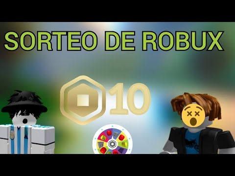 Sorteo De 10 Robux Participa Ahora Youtube