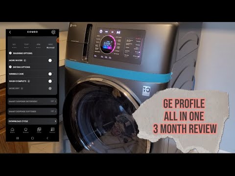 Ge Profile All In One Washer Dryer Update Youtube