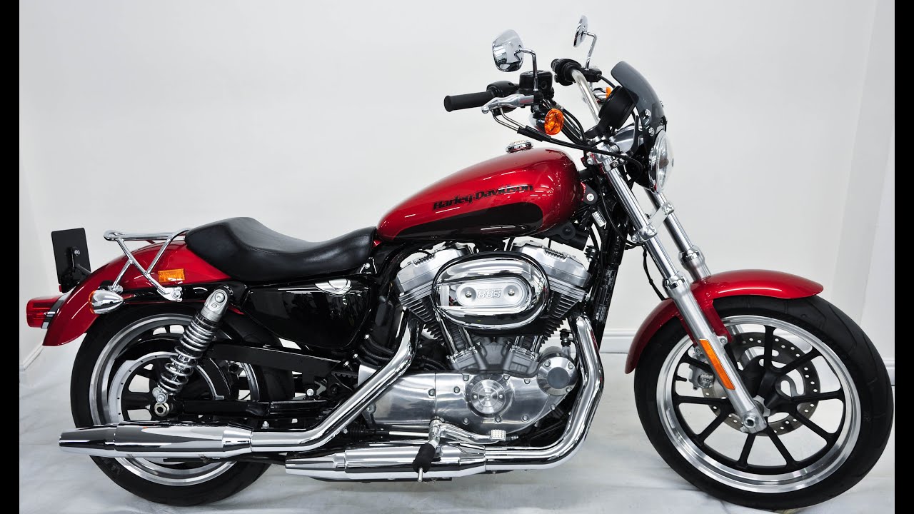 Harley Davidson Sportster Xl883l Super Low 2018 Red Youtube