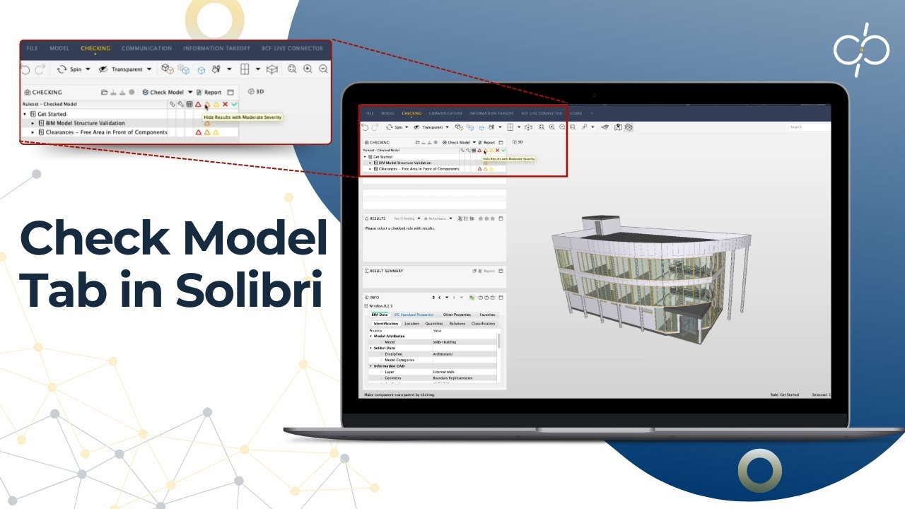 Solibri S Check Model Tab Ensuring Quality In Bim Projects Bim