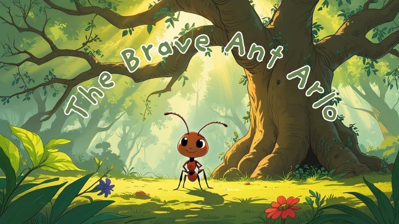 Short Story For Kid The Brave Ant Arlo Youtube