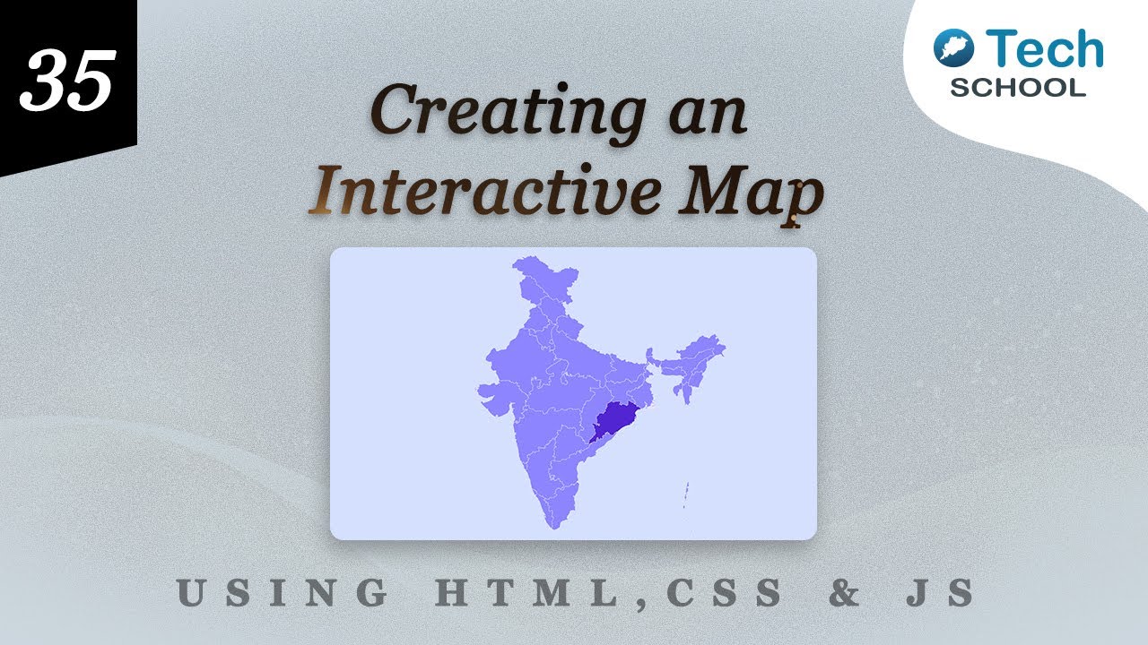 Creating An Interactive Map With Svg Youtube
