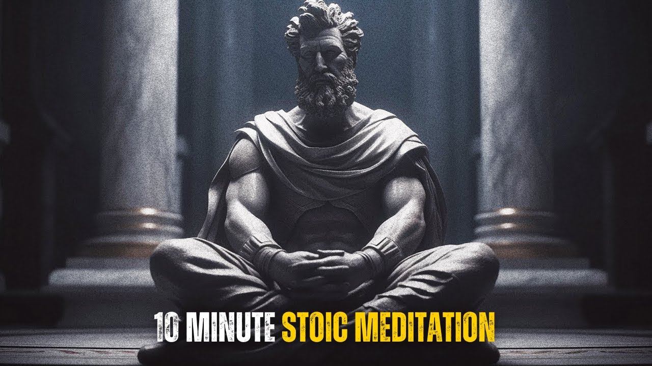 10 Minute Stoic Guided Meditation Youtube