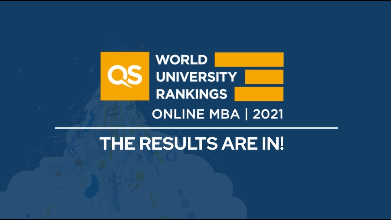 Qs Online Mba Rankings 2021 Methodology Youtube