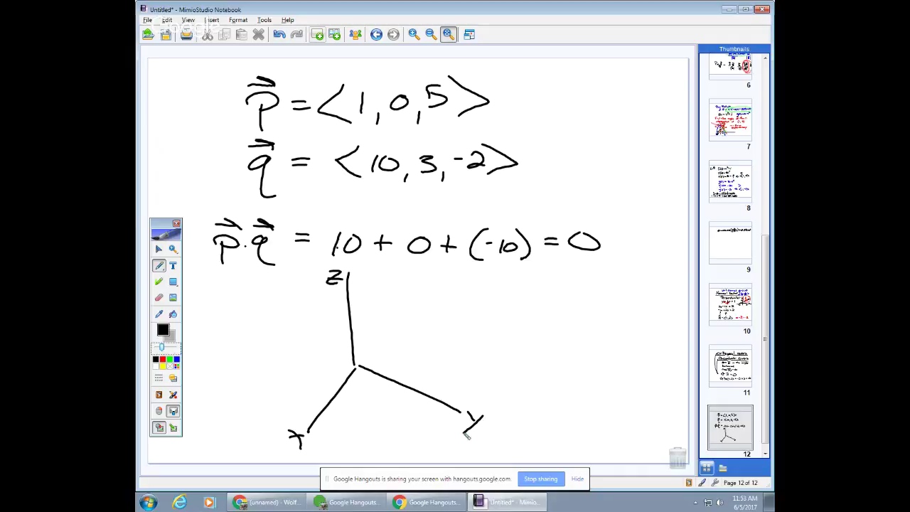 Calc 3 Vector Projections Youtube
