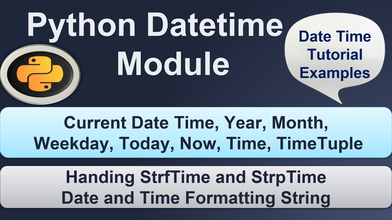 Python Date And Time Tutorial Part 1 34 Youtube
