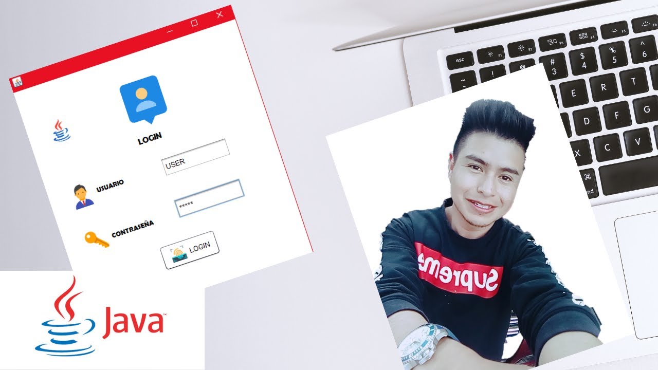 Programar Login Parte 1 Java Netbeans Youtube