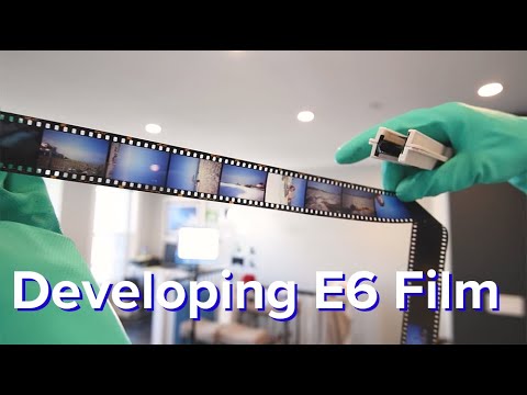 How To Develop Color Positive Film E6 Process Youtube