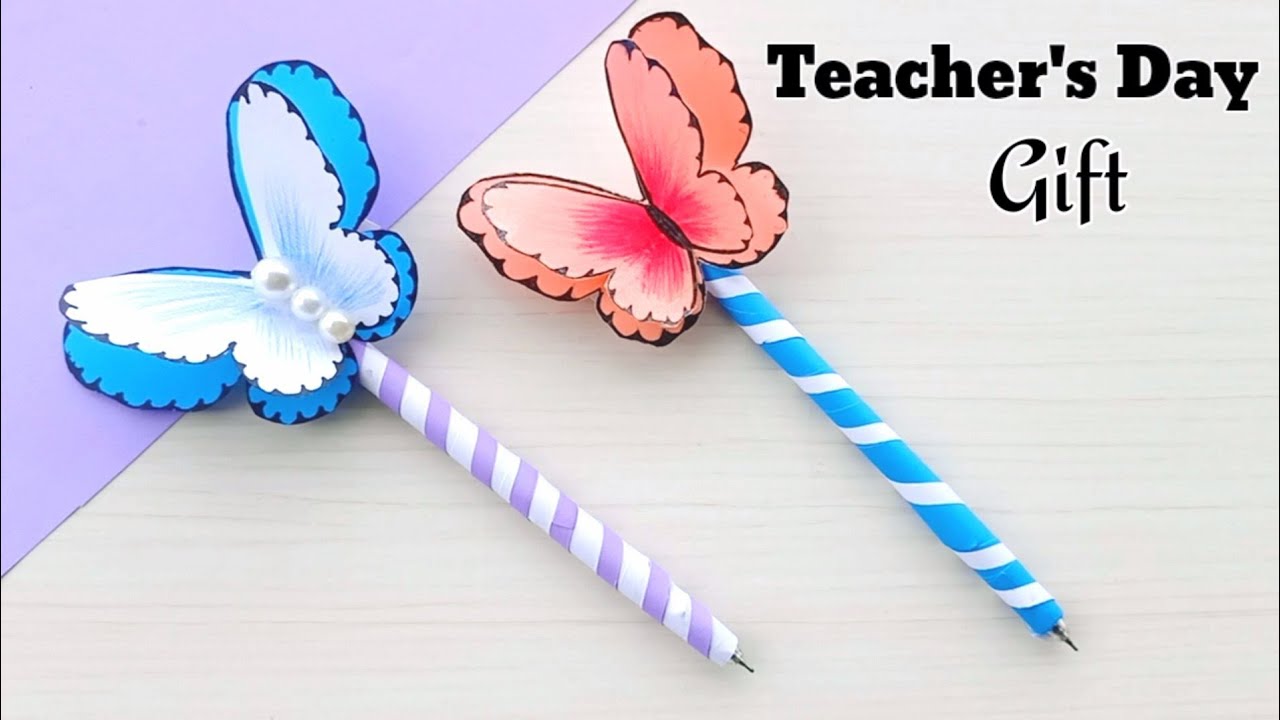 Easy Origami Paper Pen For Teacher S Day Made By Tonni Art And Craft