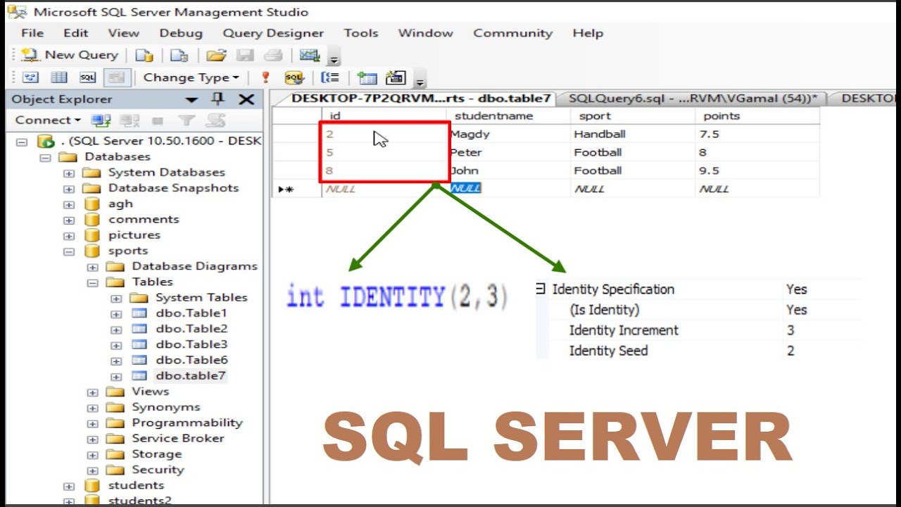 Sql Server Insert With Auto Increment Primary Key Infoupdate Org
