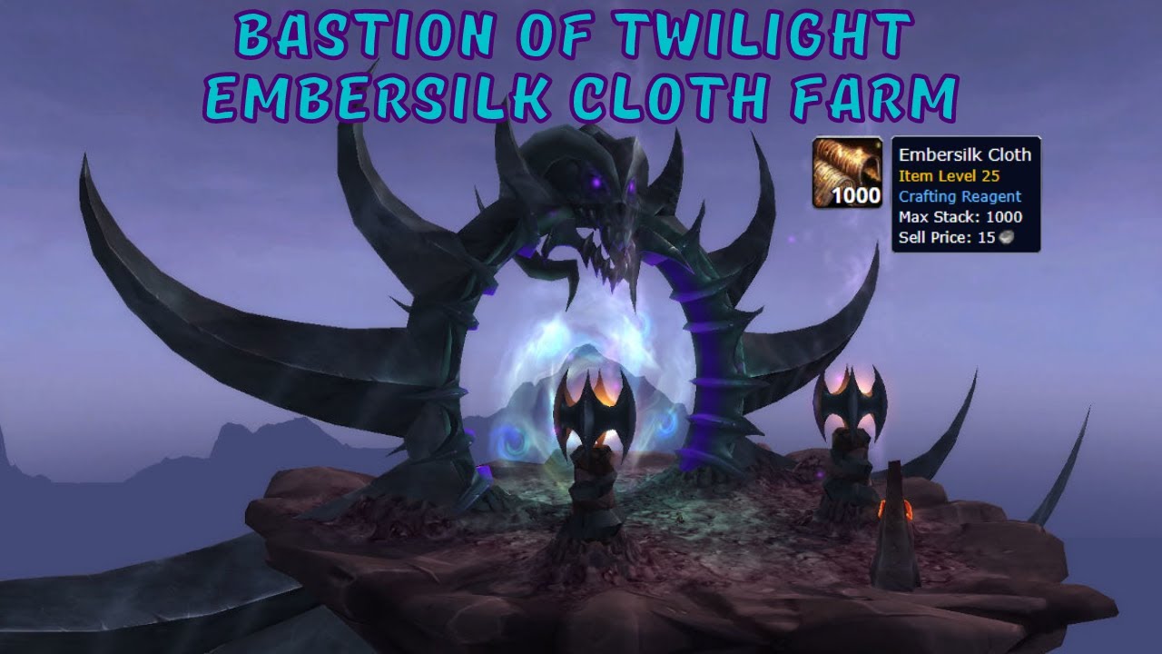 Embersilk Cloth Farm Retail Wow Youtube