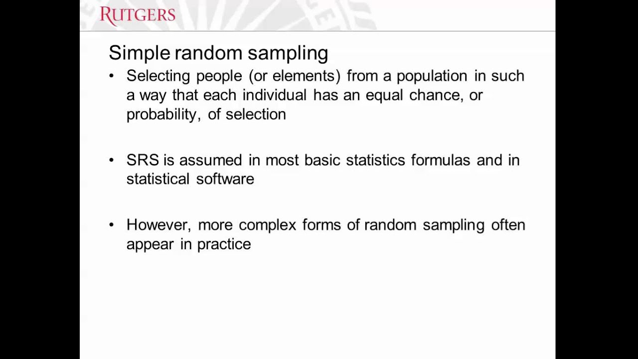 Sampling Part 3 Youtube