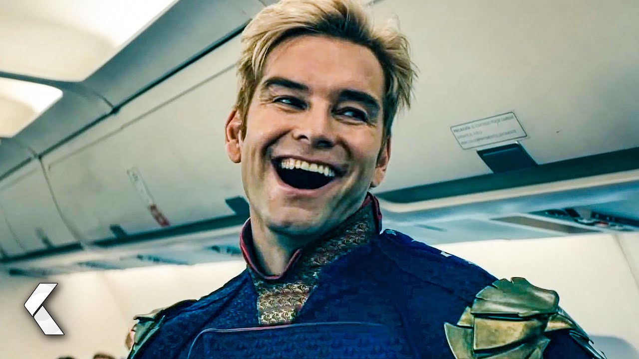Homelander And Queen Mave Don T Save The Plane Scene The Boys Youtube