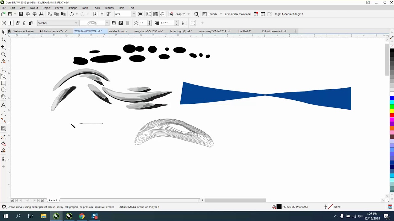 Brush Effect Coreldraw At Blake Sexton Blog