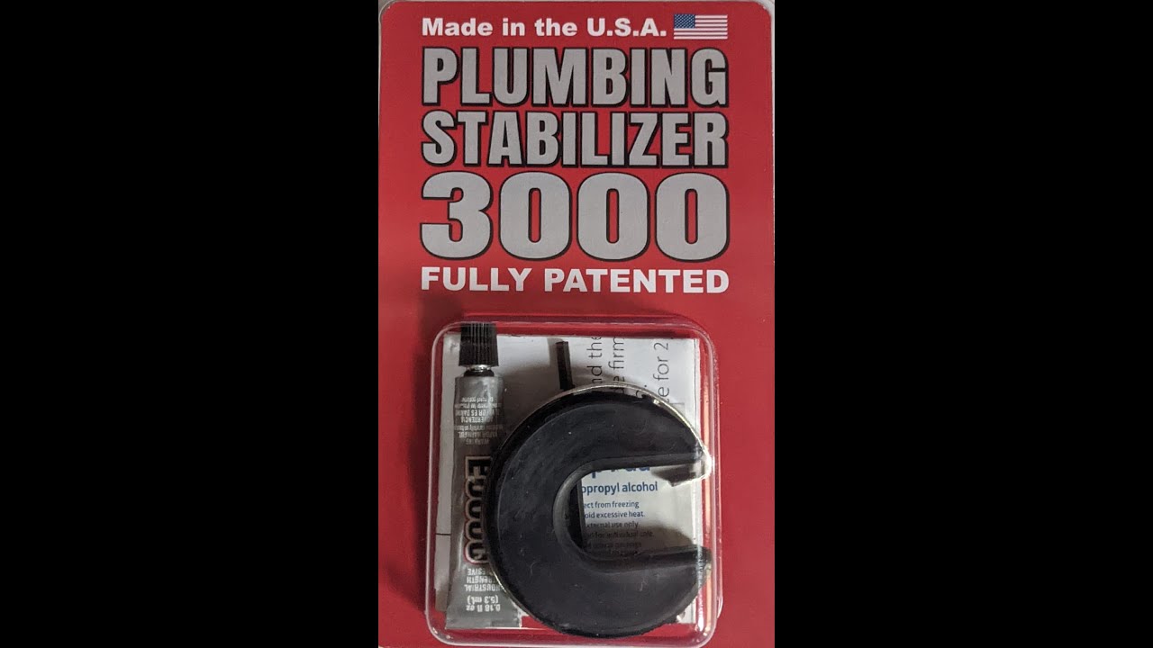 Plumbing Stabilizer 3000 Youtube