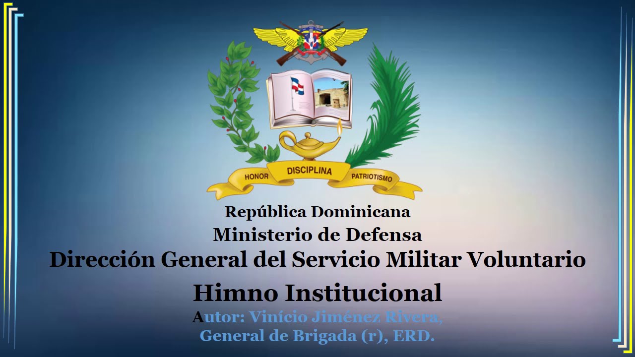 Himno Institucional Smv Rd Youtube