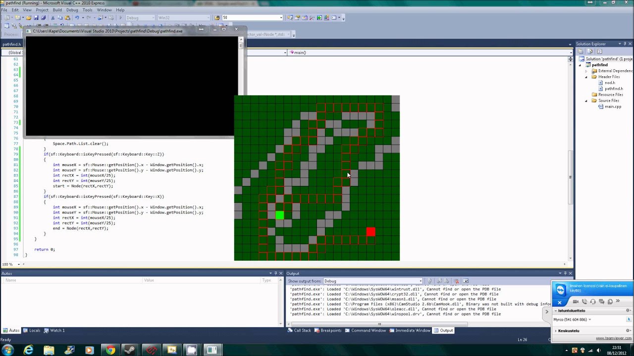 C A Pathfinding Youtube