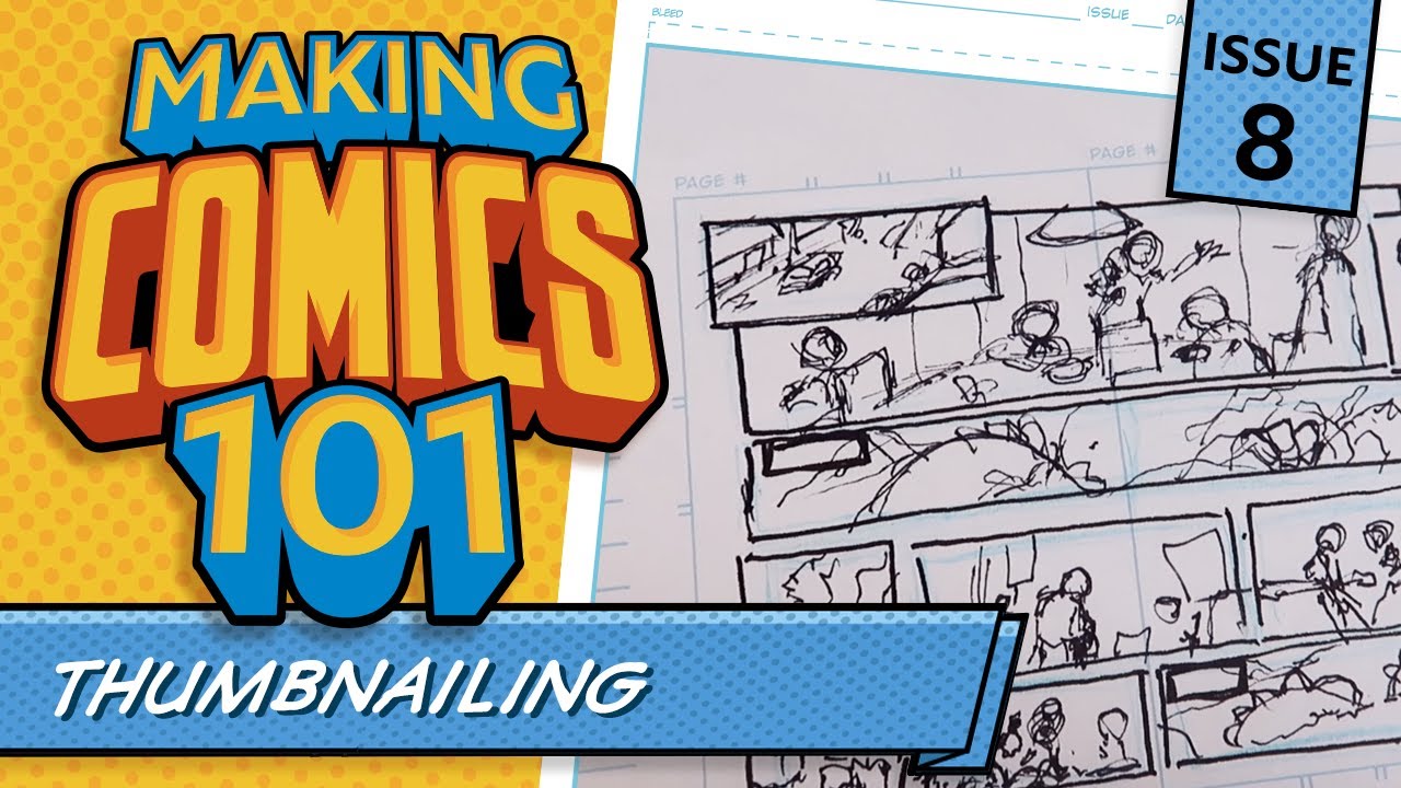 How To Thumbnail Your Comic Making Comics 101 8 Youtube