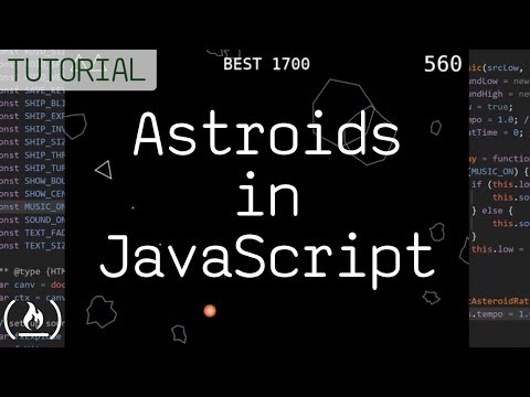 How To Code Asteroids In Javascript 1979 Atari Game Aatventure