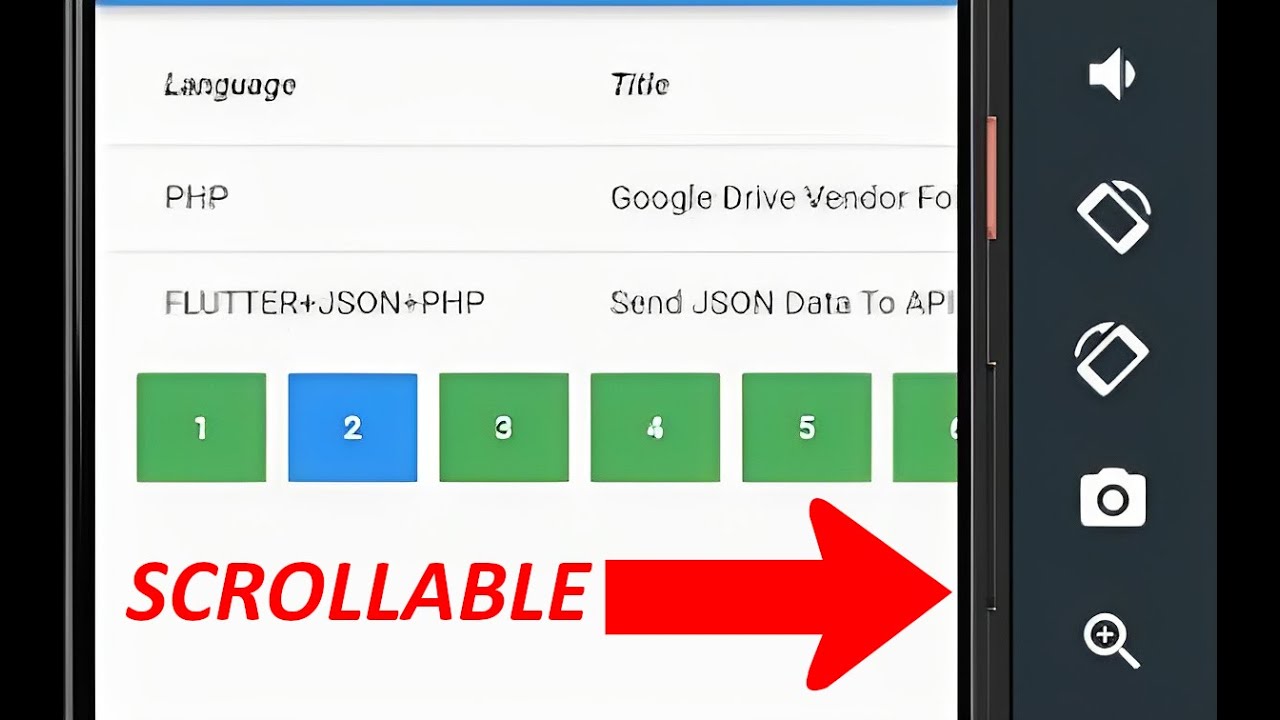 Flutter Create A Scrollable Pagination Horizontal Youtube