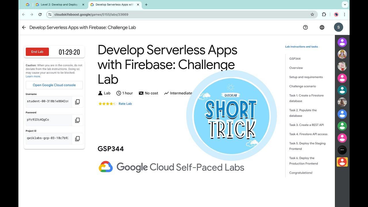 New 2023 Develop Serverless Apps With Firebase Challenge Lab Gcrf