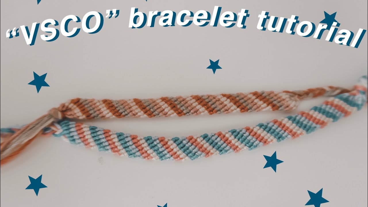 Vsco Bracelet Tutorial Sliding Knot Tutorial Youtube
