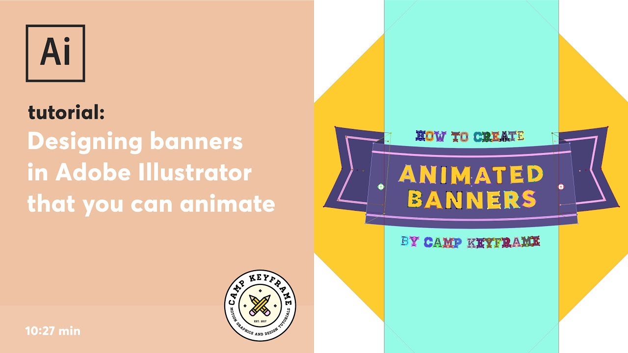 Illustrator Tutorial Designing Banners Youtube