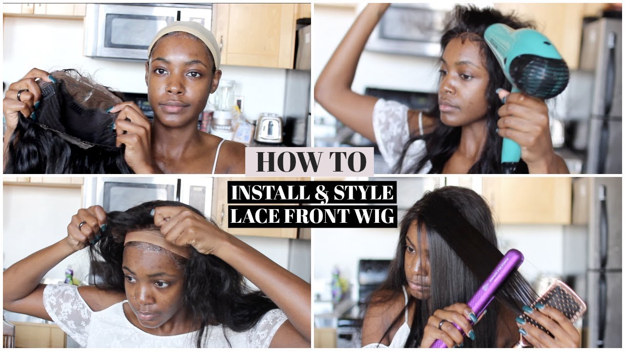 How To Install Lace Front Wigs For Beginners Detailed Step By Step