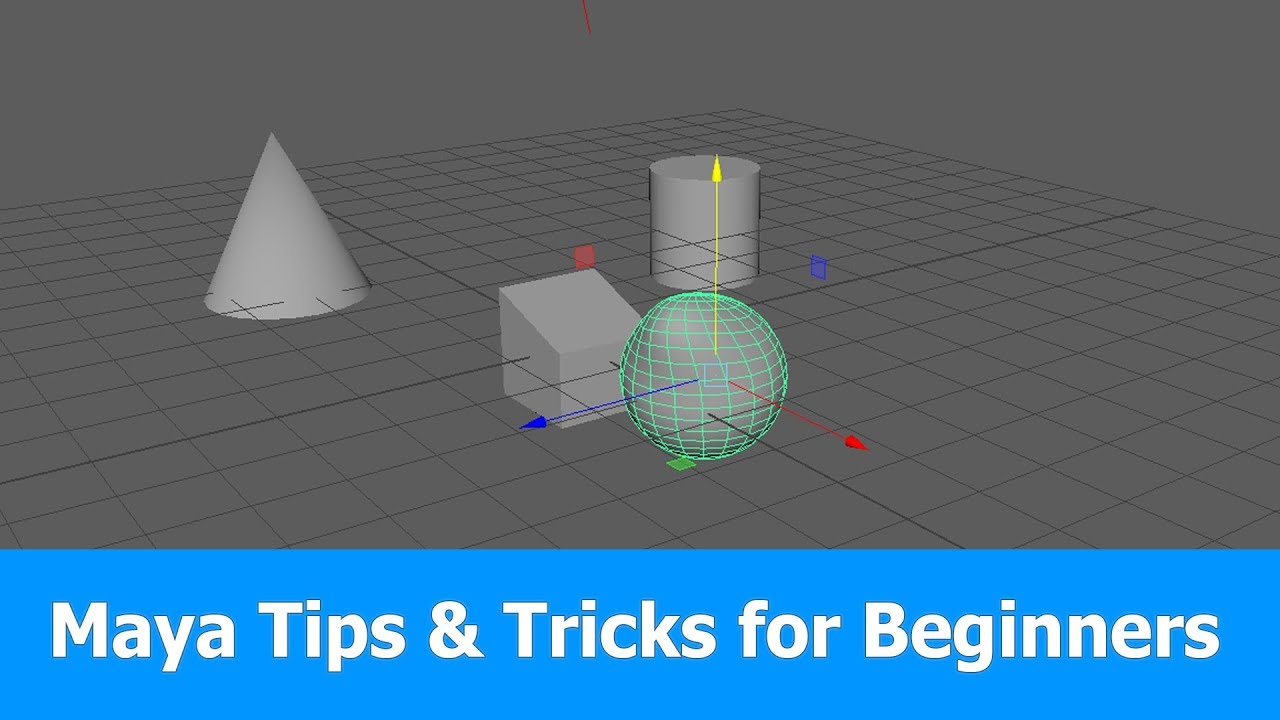 Maya Tutorial Tips Tricks For Beginners Youtube