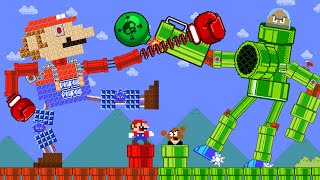 Mario Robot Battle Can Mario Robot Vs Goomba Pipe Robot Growing Up ...