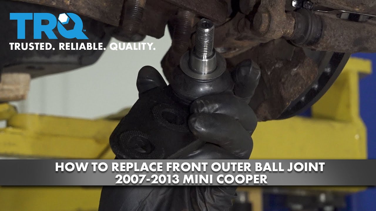 How To Replace Outer Ball Joint 2007 2013 Mini Cooper Youtube