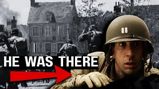 Band Of Brothers Colonel Bob Sink In Carentan 1944 Then Now ...