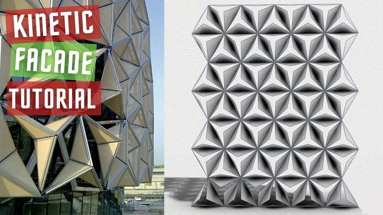 Grasshopper Tutorial Parametric Kinetic Facade Sunshades Youtube