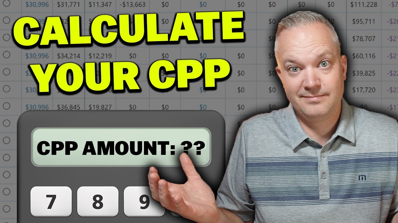 How To Calculate Your Cpp Payment Accurately Youtube