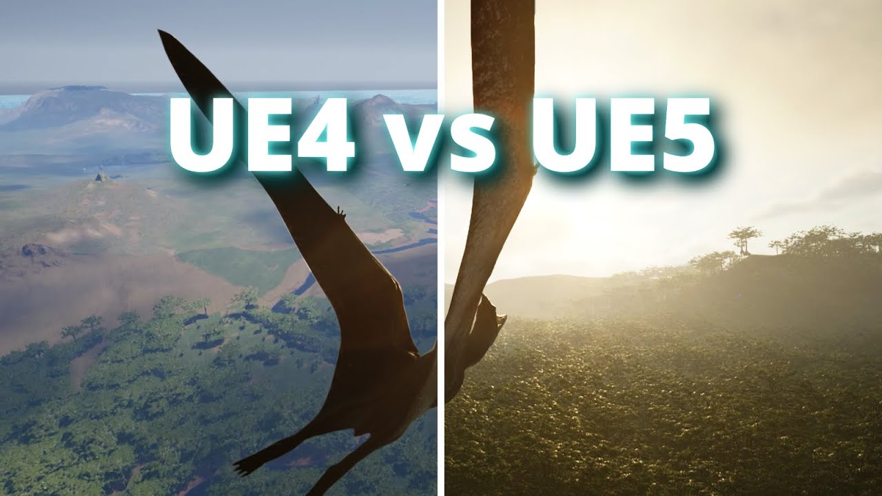 Unreal Engine 5 Compared To Unreal Engine 4 Pcetsk