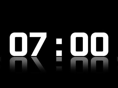 7 Minute Timer Alarm Youtube