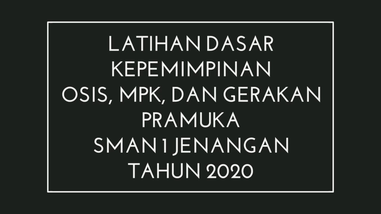 Contoh Proposal Ldk Osis Contoh Proposal Osis Smp Contoh Resource